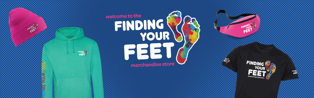 Finding Your Feet Amputee Charity Merchandise – Finding Your Feet Store